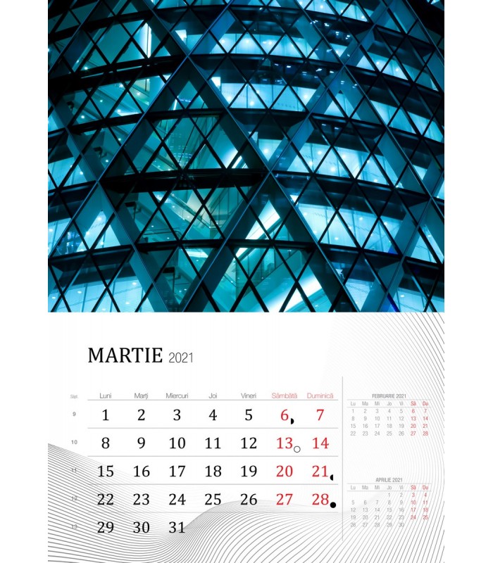 Shapes of Architecture Calendar|Elegant Calendar|Wall Calendars|MrGift