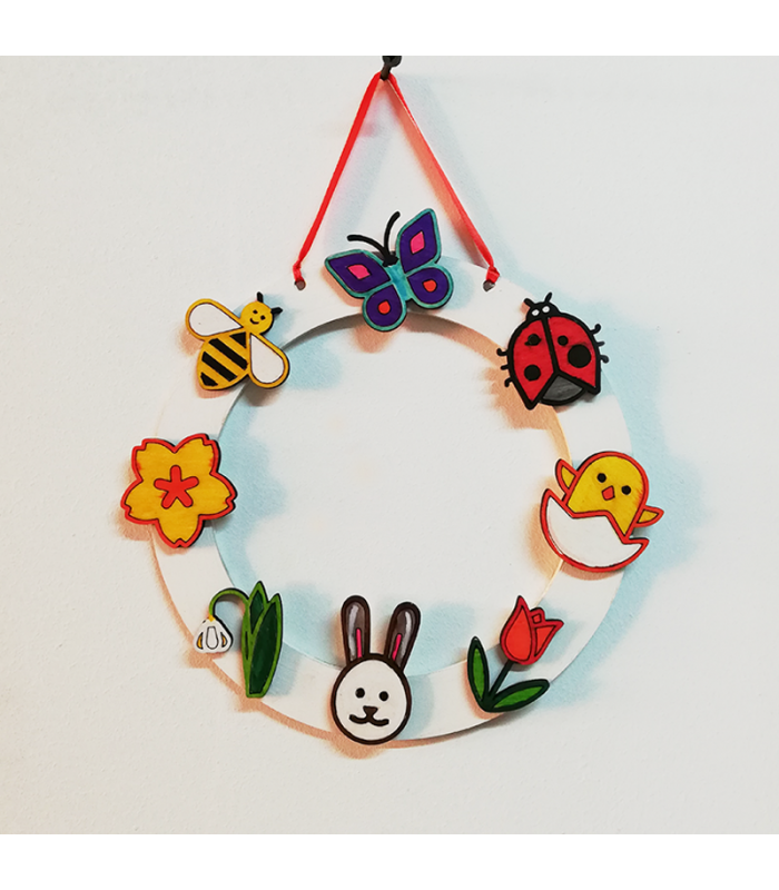 Ornament de Paste din Lemn pentru Copii|Cadou de Paste|Gravura| MrGift