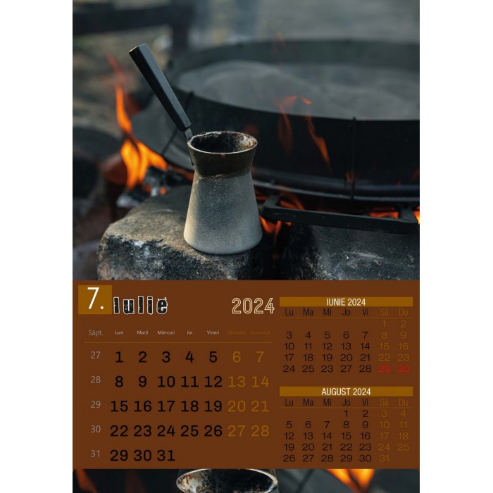Coffee Calendar|Photo Calendar|Home Decor|A3 Wall Calendars|mrgift.ro