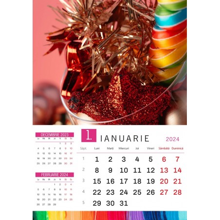 Colors Calendar|Photo Calendars|A3 Wall Calendars|Home Decor|mrgift.ro