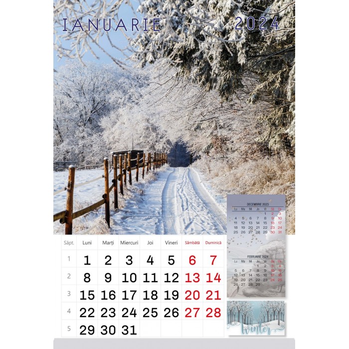 4 Seasons Calendar|Wall Calendar|Desk Calendar|Office|Calendars|MrGift